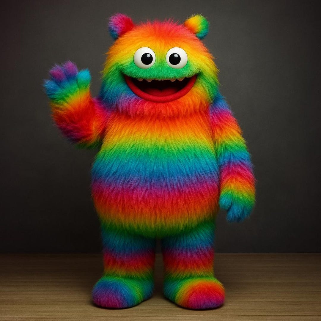 Custom Halloween Monster Mascot Costume: Fuggler Style Faux Fur Suit - Etsy