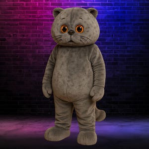 Dog Man Mascot Costume: Plush Cartoon Character Suit - Etsy