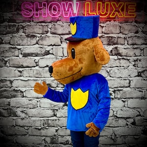 Dog Man Mascot Costume: Plush Cartoon Character Suit - Etsy