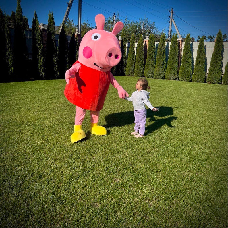 Custom Life-size Mascot Costume: Handmade Plush Character Suit - Etsy