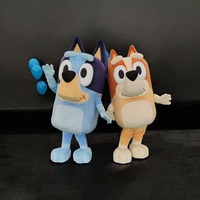 Bluey Mascot Costume - Etsy