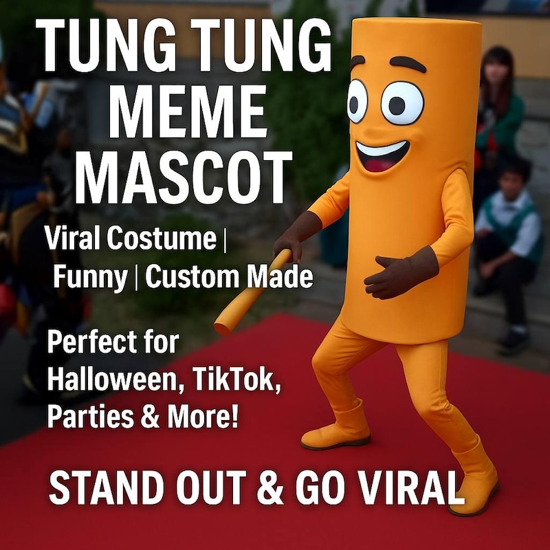 Tung Tung Tung Sahur Costume - Etsy