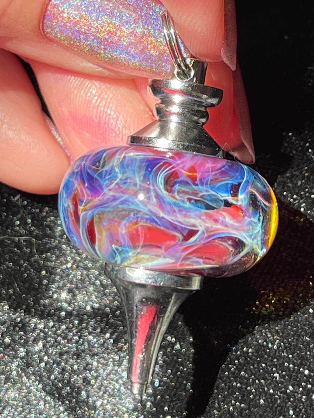Girliegirlglass Spike Interchangeable Lampwork Borosilicate - Etsy