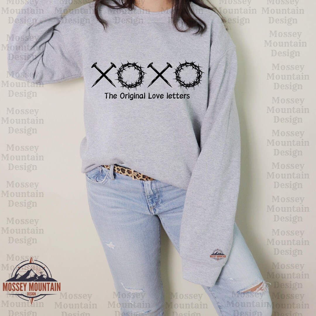 XOXO the Original Love Letters, Valentine Png, Christian Svg, Jesus Png ...