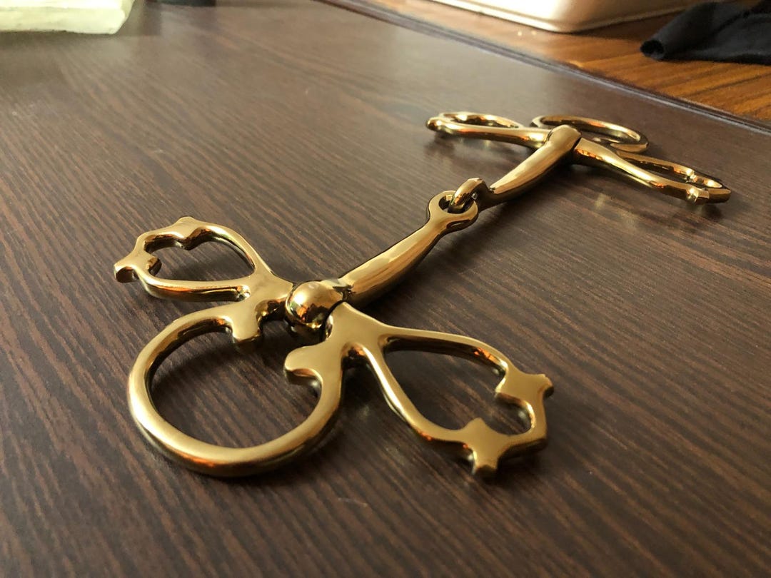 The Fancy Butterfly Horse Bit is Handmade and Snaffle Horse Bit in a ...