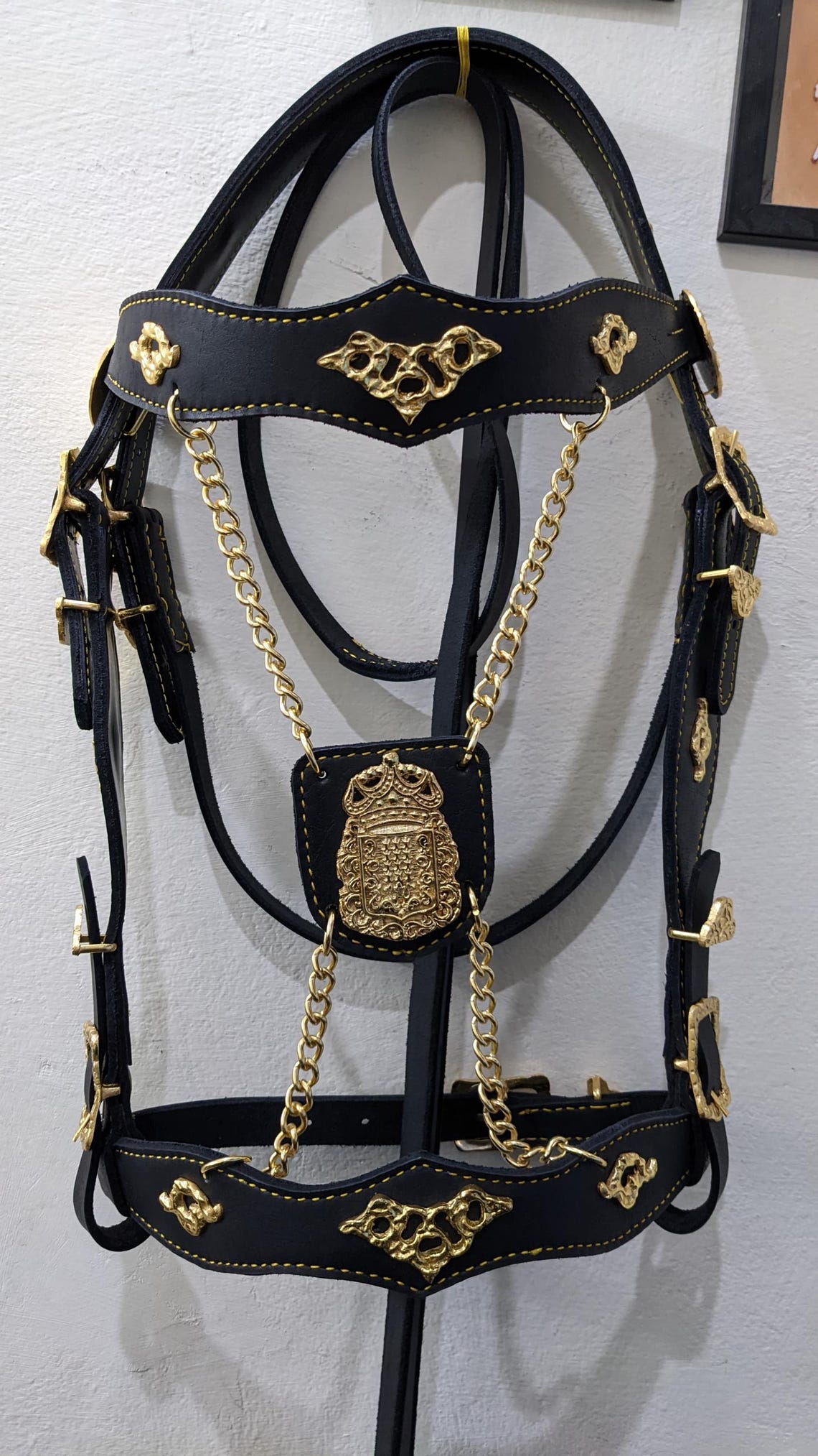 Fancy Horse Bridle Set , Spanish Style Horse Bridle , Horse Bridle With ...