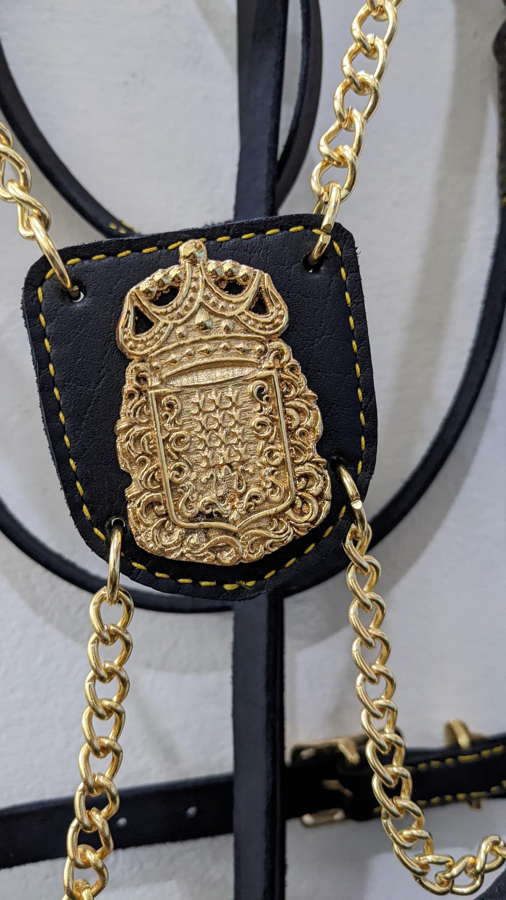 Fancy Horse Bridle Set , Spanish Style Horse Bridle , Horse Bridle With ...