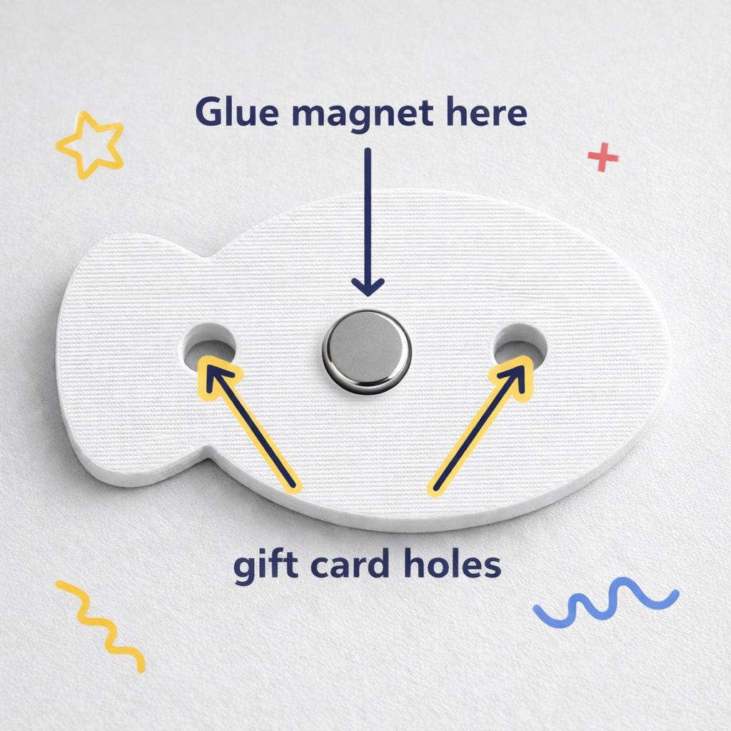 Gift-ready Monstera Leaf Magnet STL File – Easy Print, Beginner ...