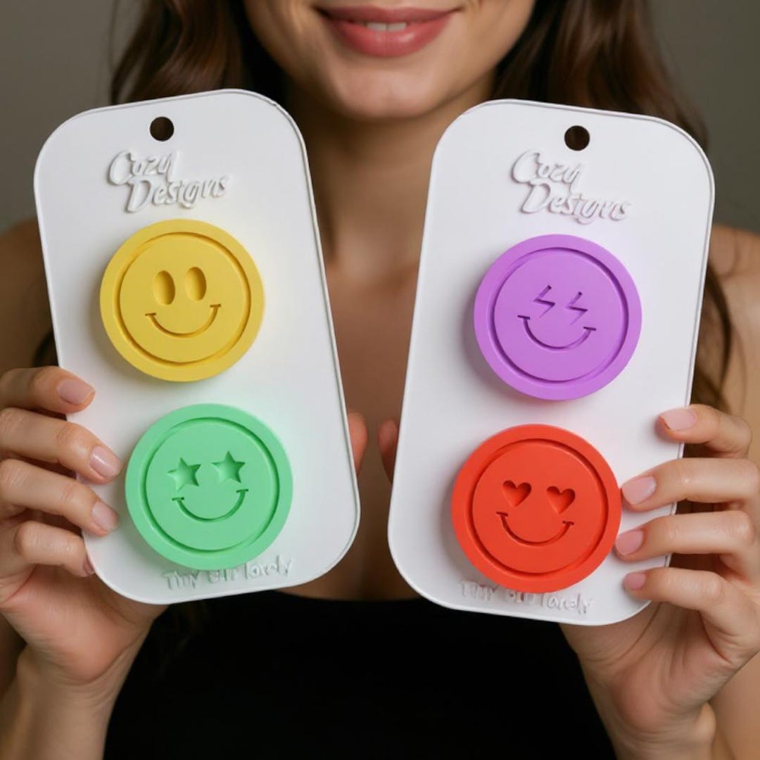 Gift-ready Mood Face Magnets STL File – Easy Print, Beginner Friendly ...