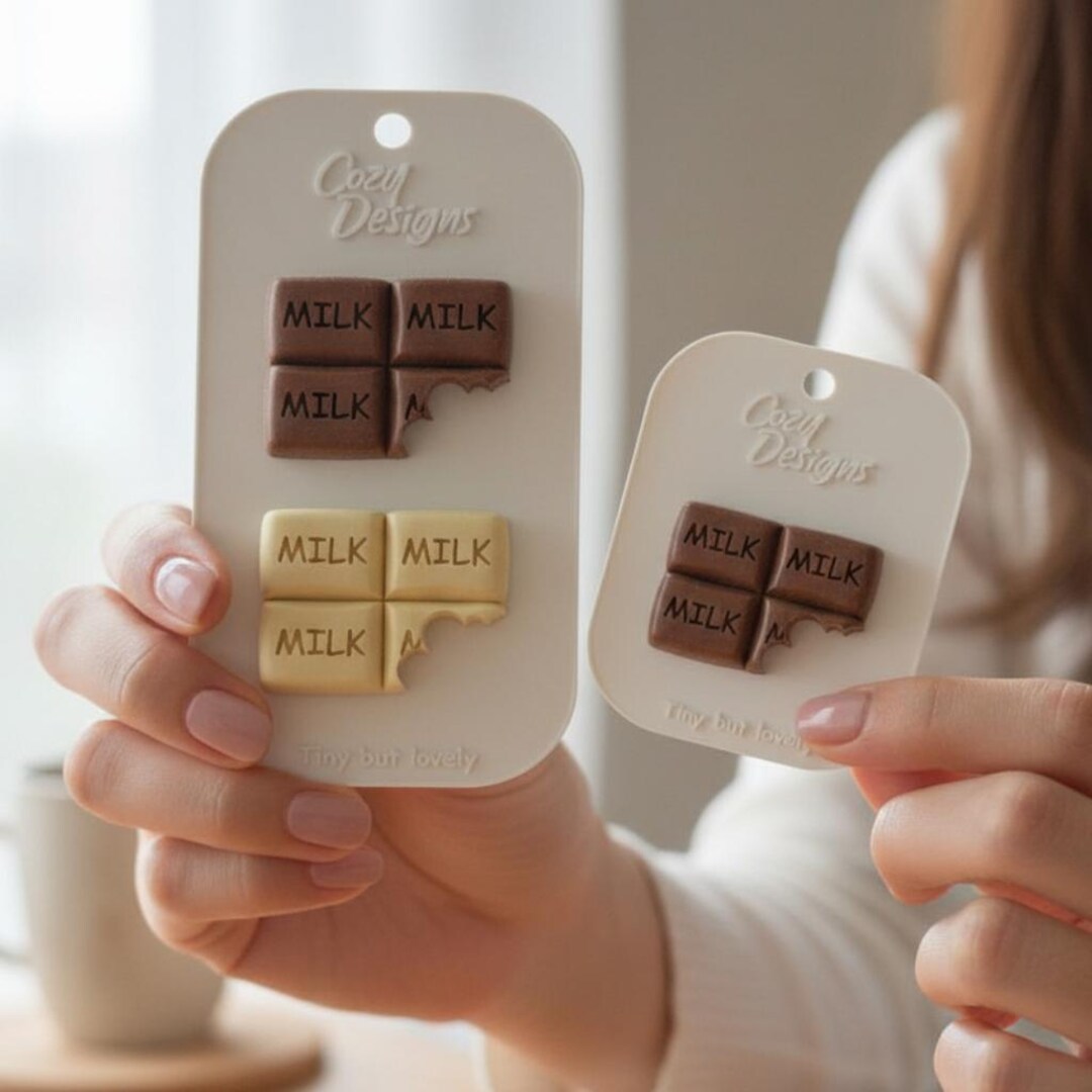 Gift-ready Chocolate Magnet STL File – Easy Print, Beginner Friendly ...