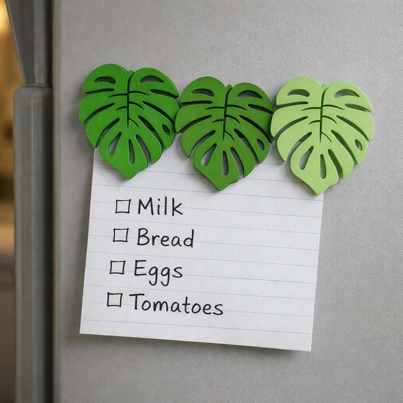 Monstera Leaves Magnets - Etsy
