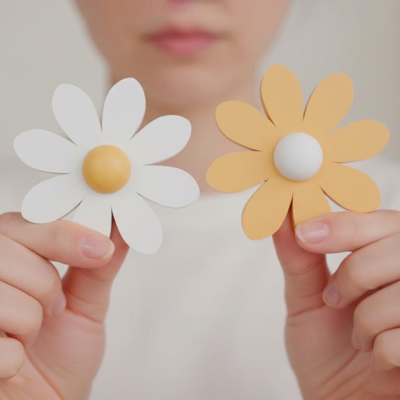 3D Print Magnet STL File – Cute Daisy, Easy Print, Beginner Friendly - Etsy