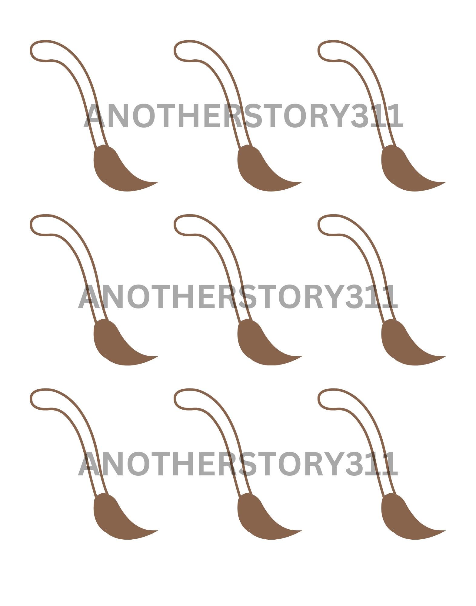 11 X 14 Printable Pin the Tail on the Donkey With Cut Out Tails - Etsy