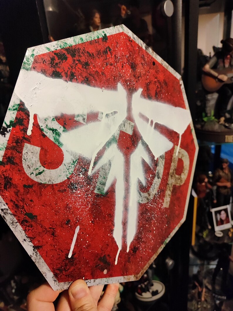 The Last of Us Stop Sign Replica . Firefly Stop Sign - Etsy UK