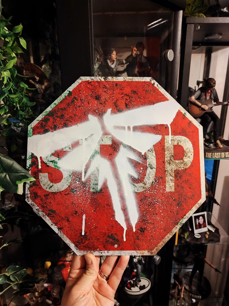 The Last of Us Stop Sign Replica . Firefly Stop Sign - Etsy UK
