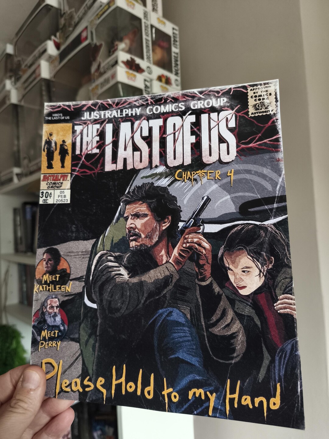 The Last of Us Comic Book Cover Posters ( Hbo TV Series Inspired) - Etsy