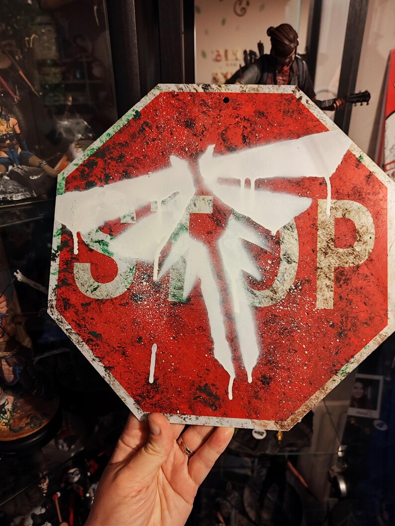 The Last of Us Stop Sign Replica . Firefly Stop Sign - Etsy UK