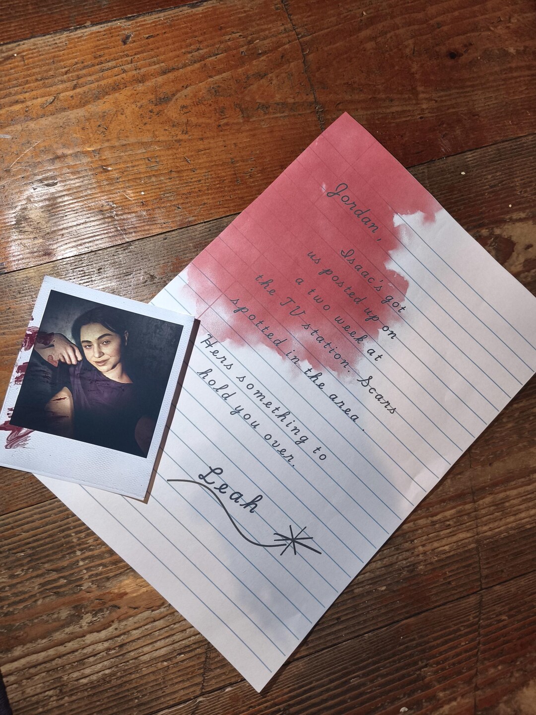 The Last of Us _ Leah's Letter and Photo _ - Etsy