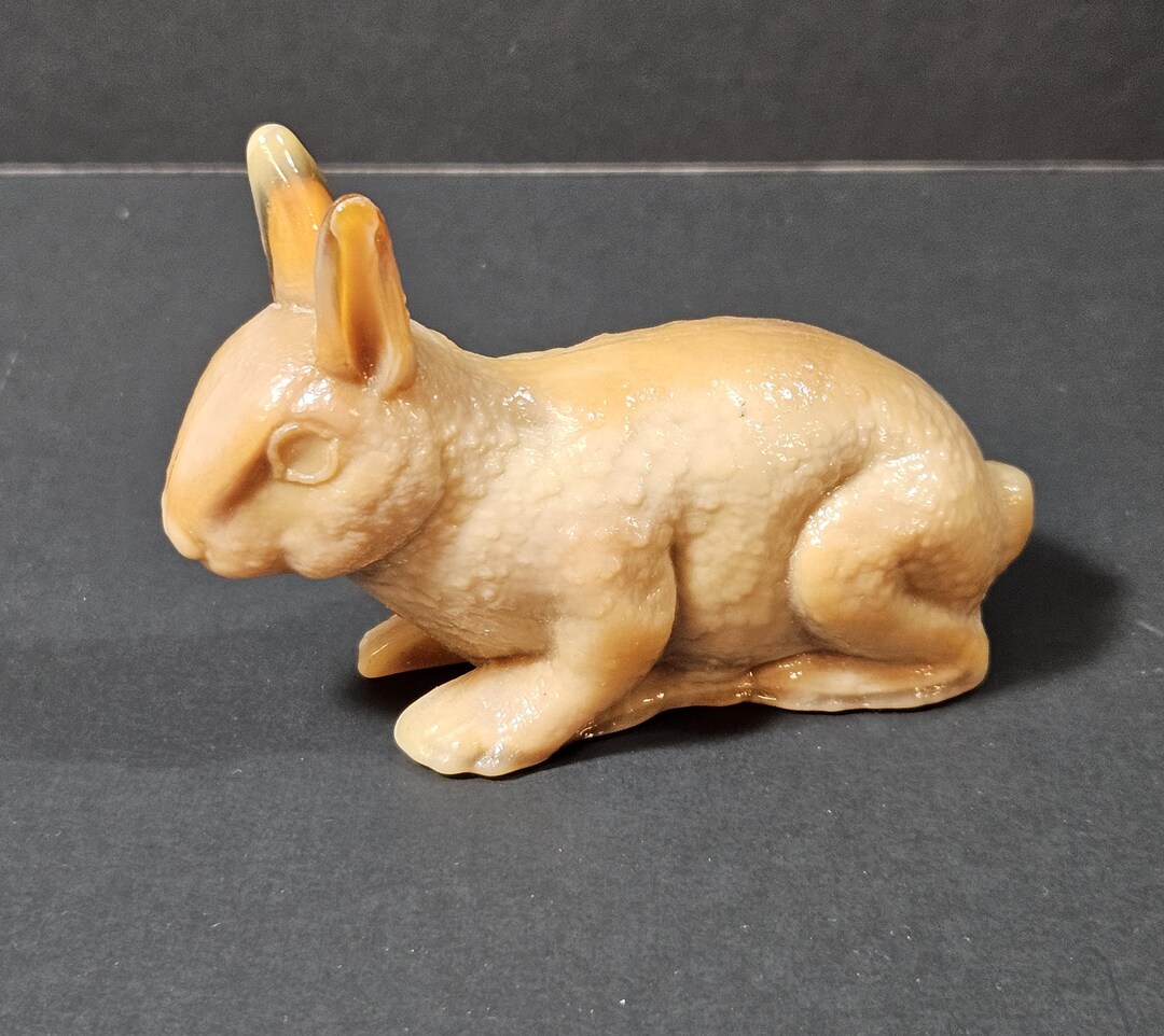 Watchful Rabbit / No. 191 Bunny by Mosser Glass - Etsy
