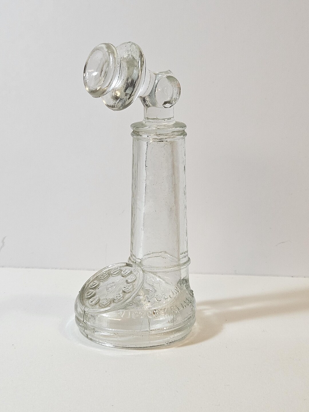 Nostalgic Telephone / Candy Holder by Vintage Glass Co. - Etsy