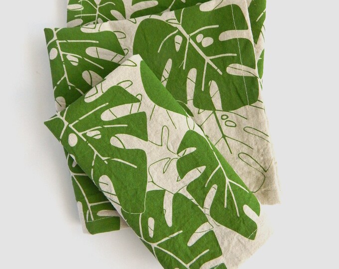 Hand Printed Textile Home Goods by TheHighFiber on Etsy