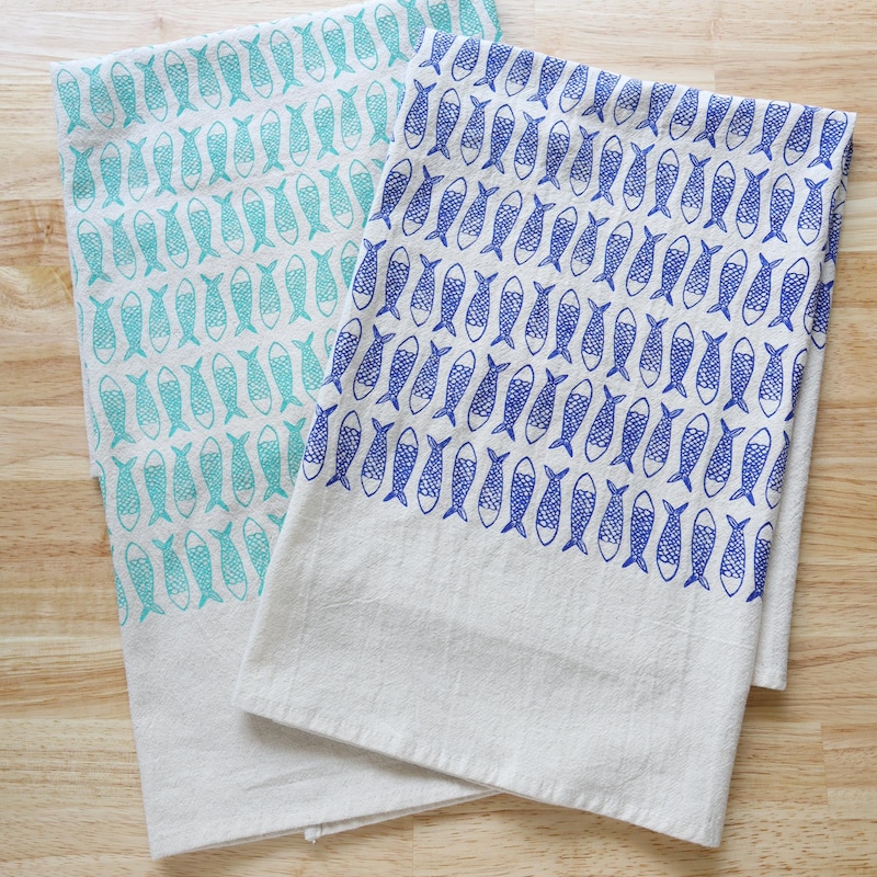 Turkish Fish Hand Towels - Etsy