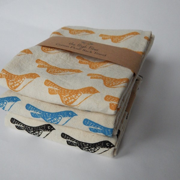 Bird Tea Towel - Etsy