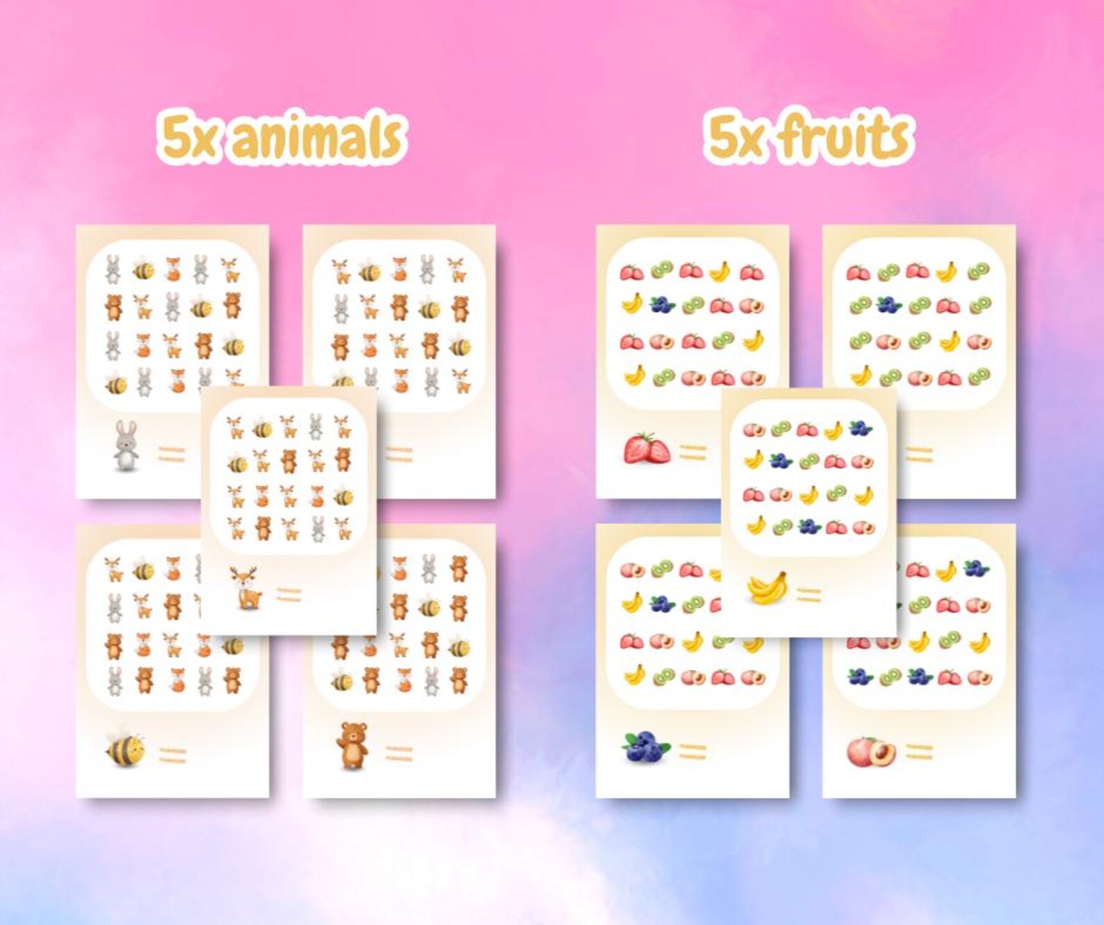 Printable Mathematics Busy Book for Kids, Preschool Number Activities ...