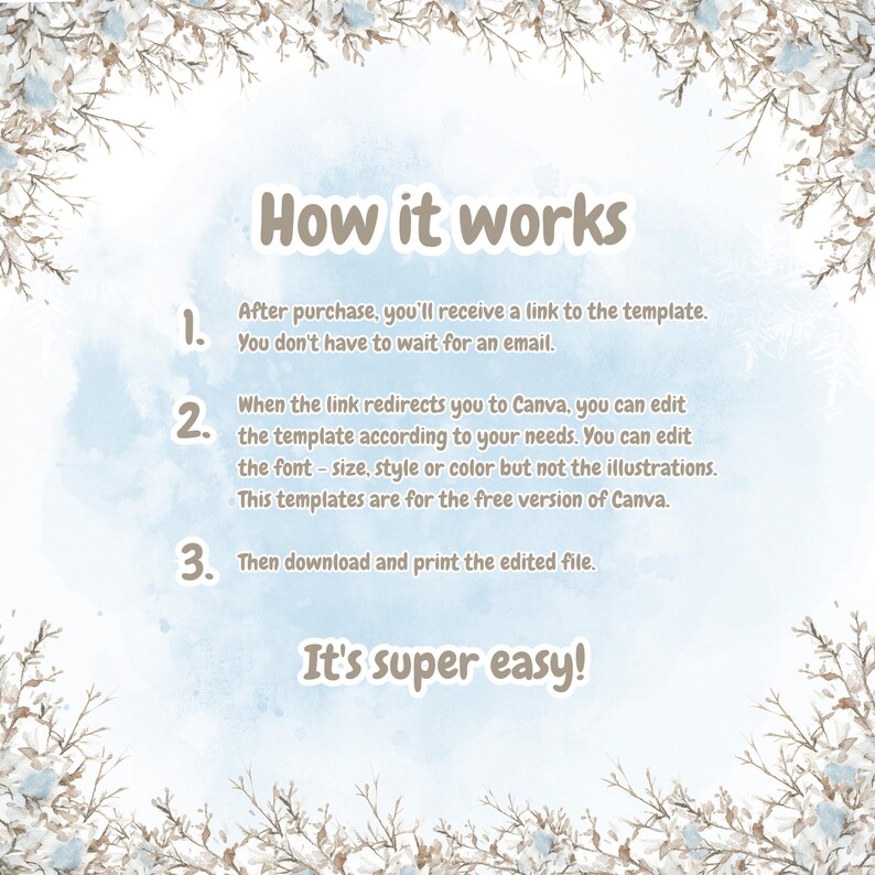 Editable Frozen Party Favor Tag, Frozen Thank You Tag, Frozen Kids ...