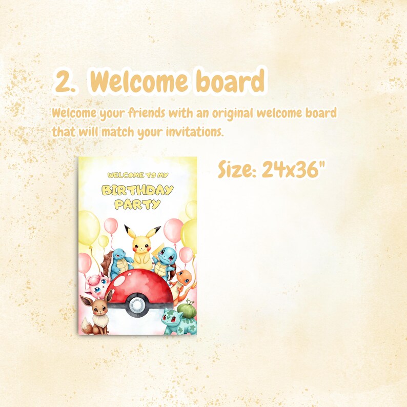 Editable Pokemon Kids Birthday Party Invitation, Pikachu Kids Party ...