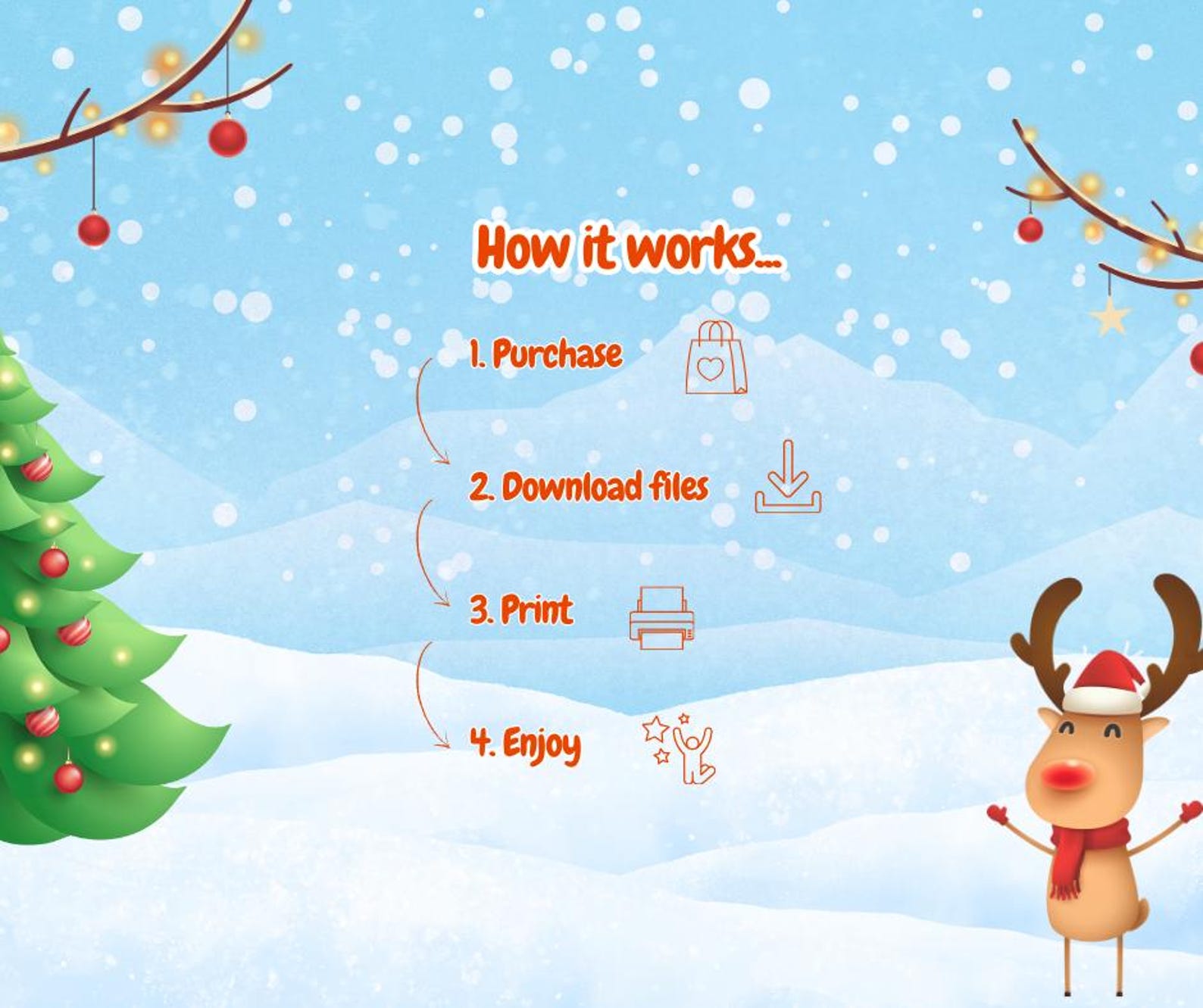 Printable Christmas Letter to Santa Claus, Kids Christmas Wish List ...