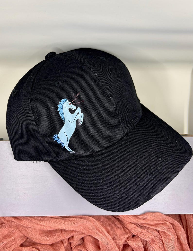 Blucifer Baseball Cap – Black Cap Featuring Denver’s Iconic Blue Horse ...