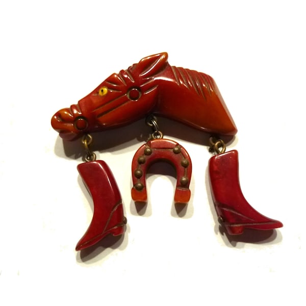 Bakelite Pin - Etsy