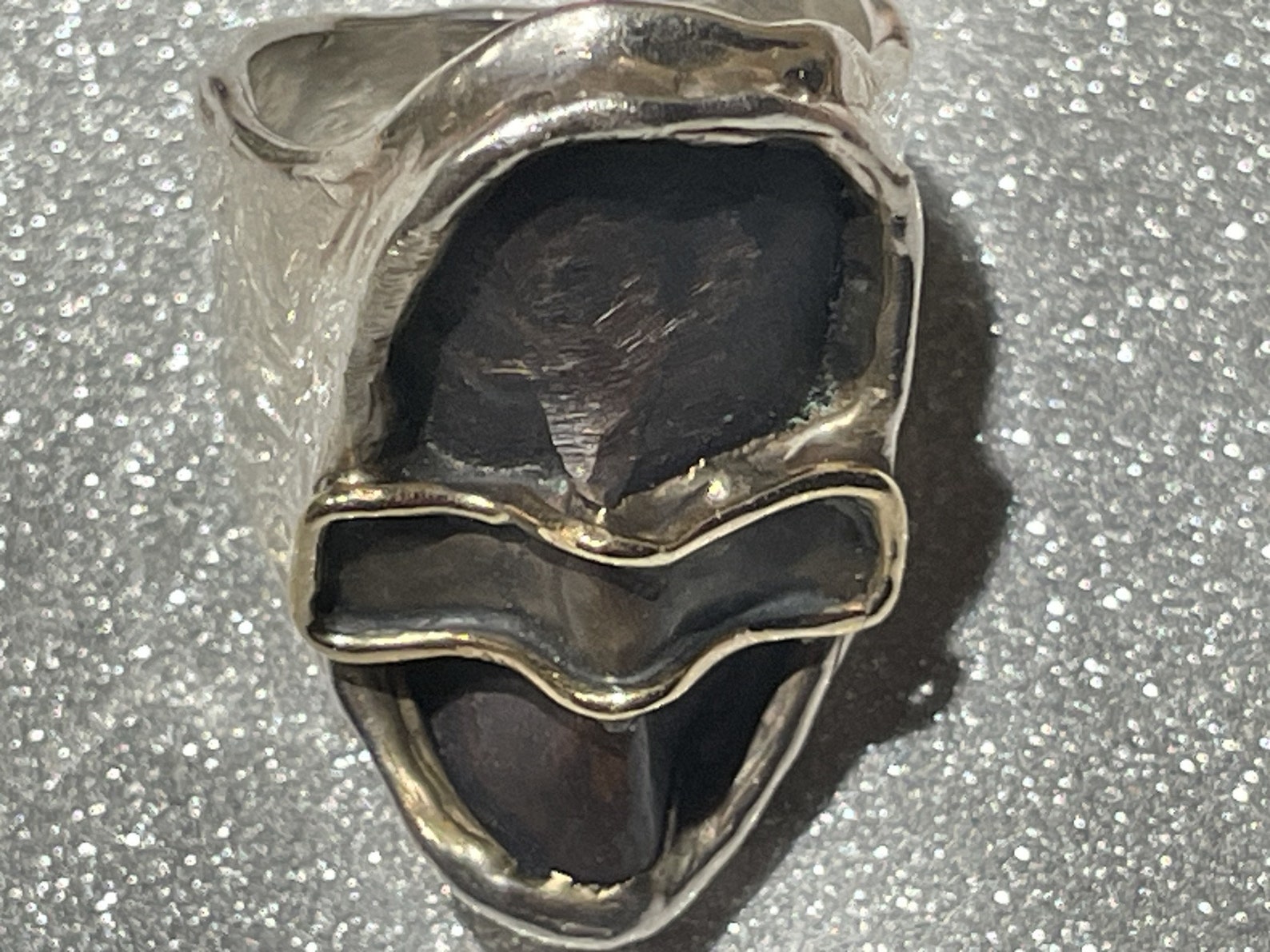 Jim Cotter Organic Brutalist Sterling Ring. Amazing Wearable Sculpture ...