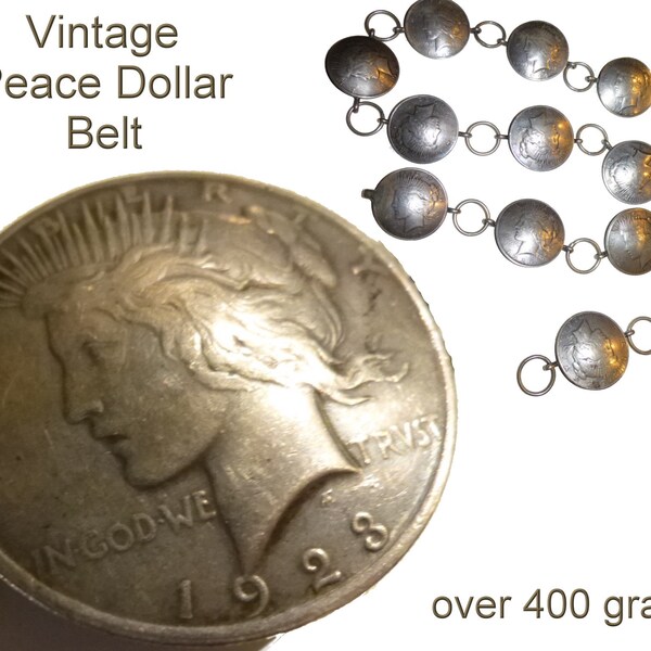 Silver Dollar Belt Buckle - Etsy