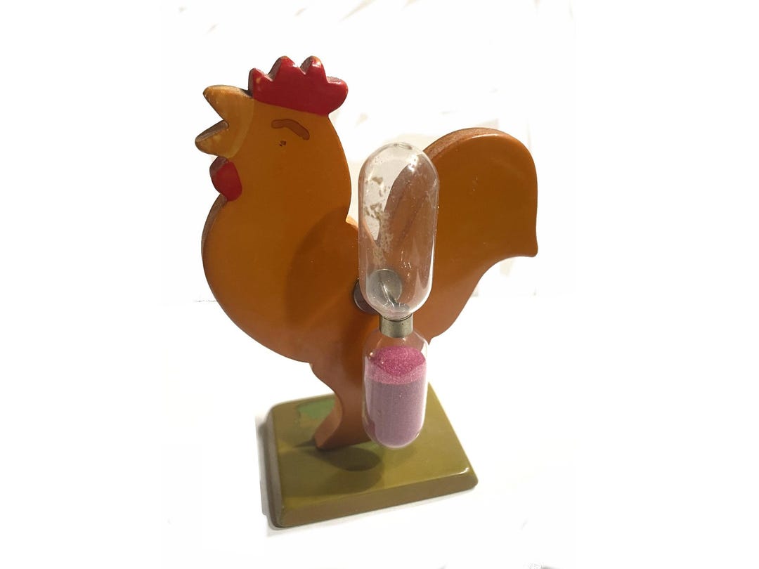 Catalin Bakelite Chicken Egg Timer. Four Inches Tall. 3 Minute Sand ...