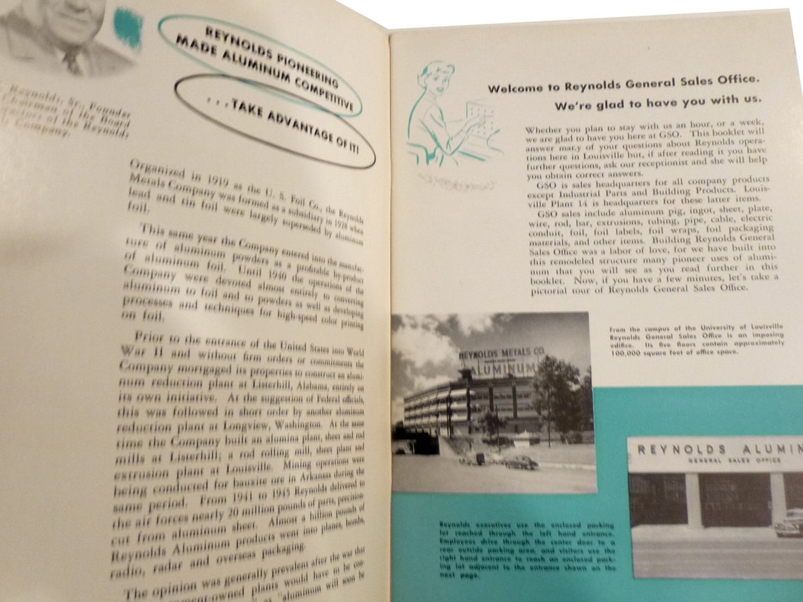 Three Reynolds Aluminum Vintage Pamphlets Circa 1960. Welcome - Etsy.de