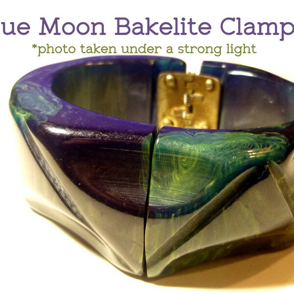 Blue Bakelite - Etsy