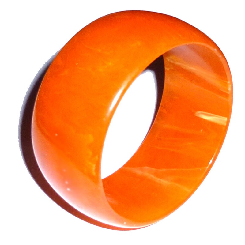 Orange Bakelite - Etsy