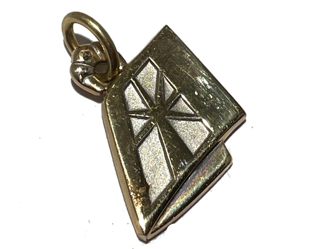 Vintage 14k Gold Charm or Pendant. Marked CTO Made by O.C. TANNER Co of ...