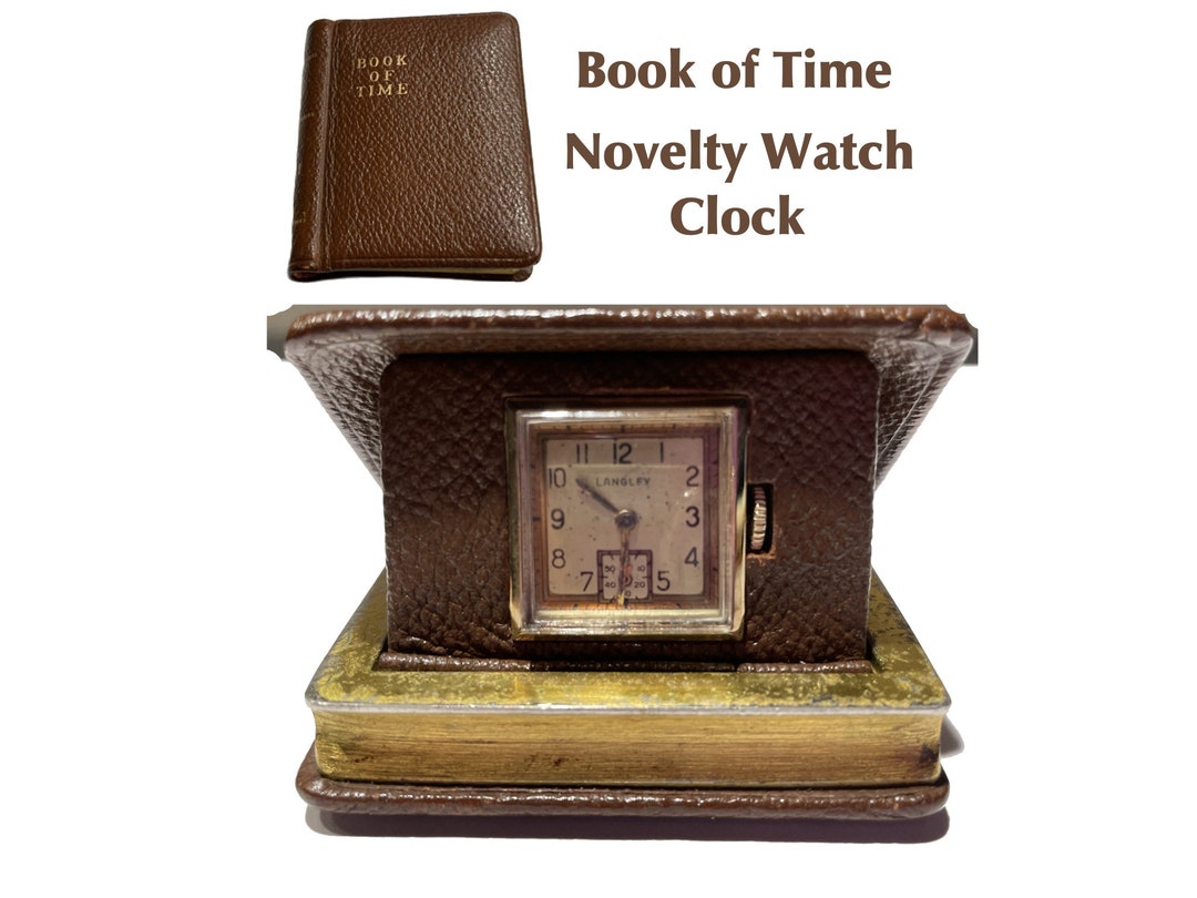 1950s Vintage Novelty Pop-up Watch Clock. book of - Etsy