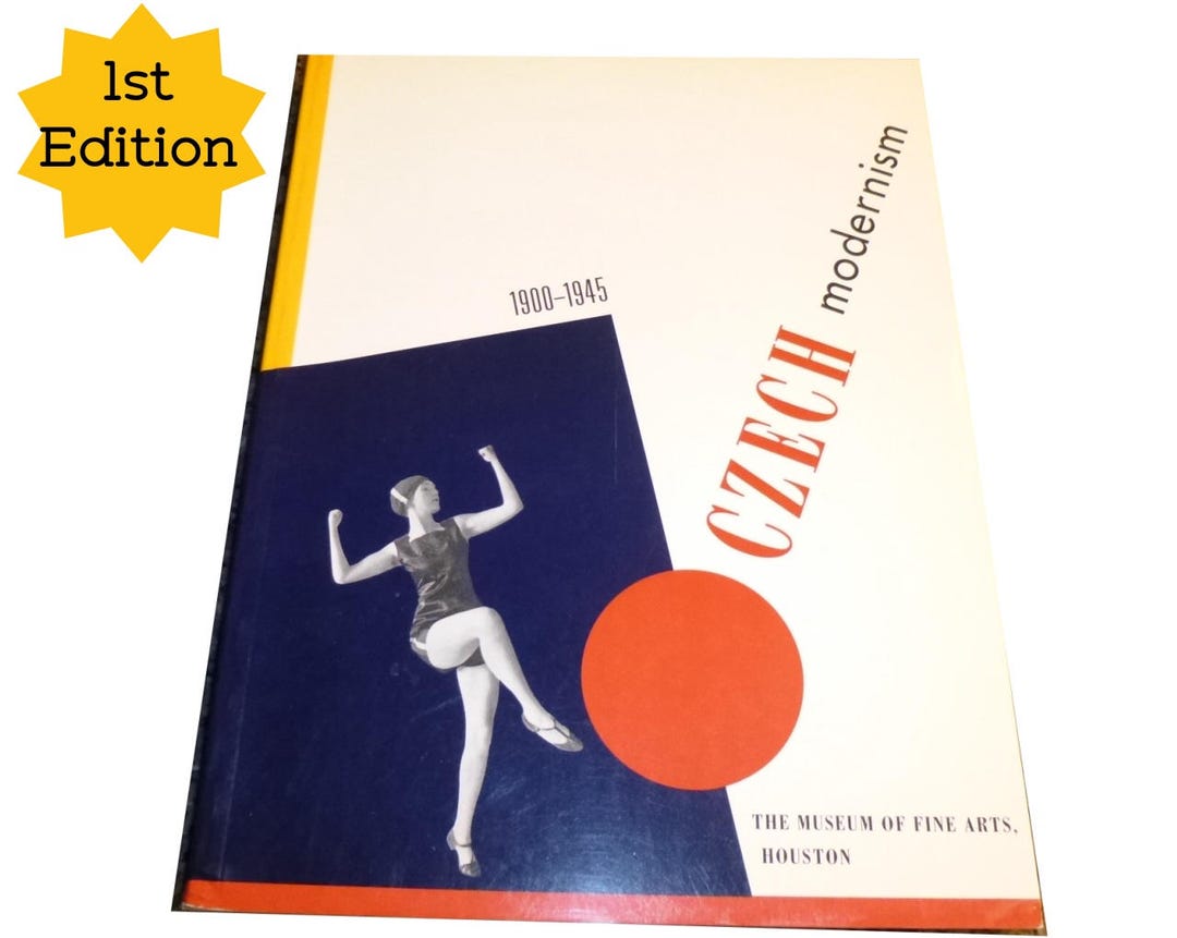 Czech Modernism Exhibition Catalog: 1900-1945, Cubism Surrealism Art - Etsy