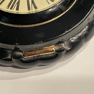 Vintage Otto Grun Clock Watch Set in Ladies Powder Box Compact ...