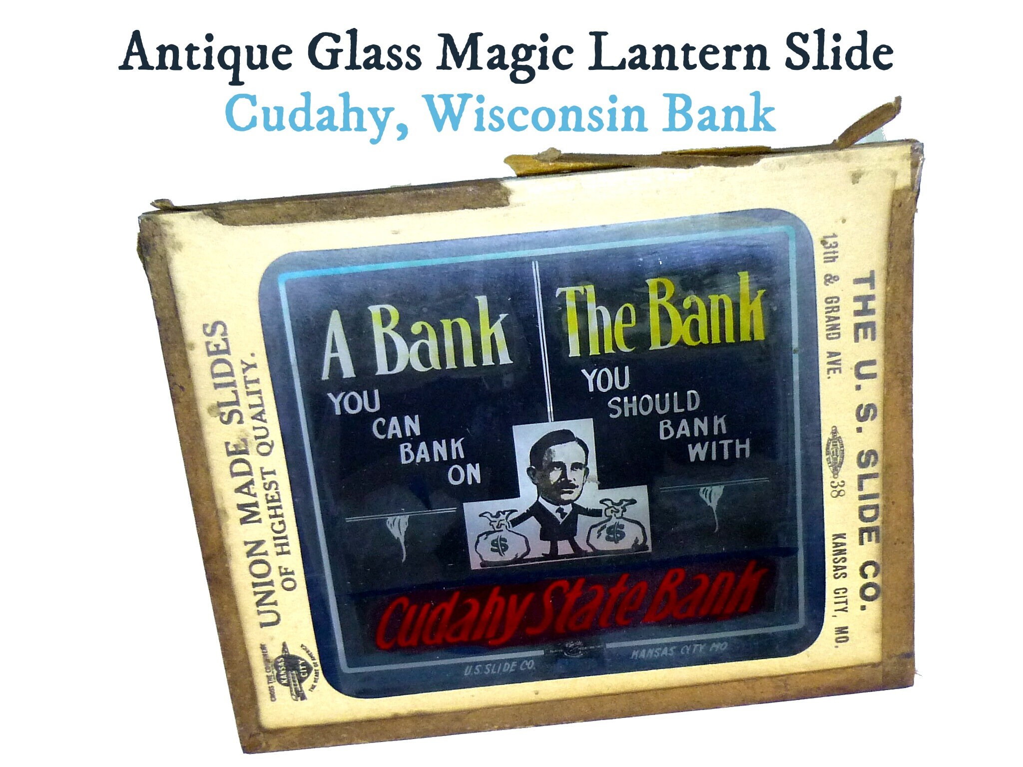 Memorabilia Antique magic lantern slide, Art & Collectibles etna.com.pe