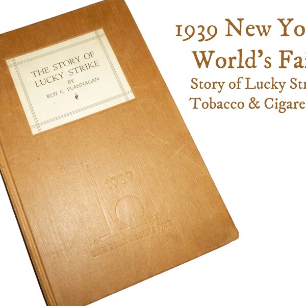 Lucky Strike Book - Etsy