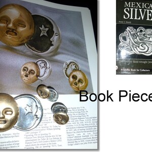 William Spratling Copper & Sterling Silver Sun Moon Brooch and Earrings ...