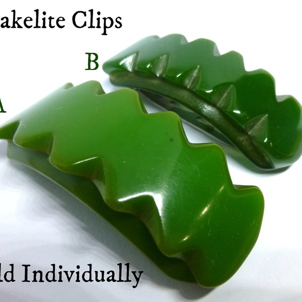 Bakelite Dress Clips - Etsy