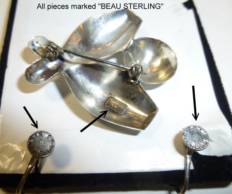 Vintage Beau Sterling Silver Bowling Pin & Balls Brooch and - Etsy