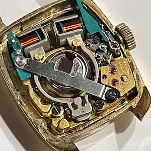 Vintage LADIES Bulova Accutron 221 Tuning Fork Wrist Watch. New Battery ...