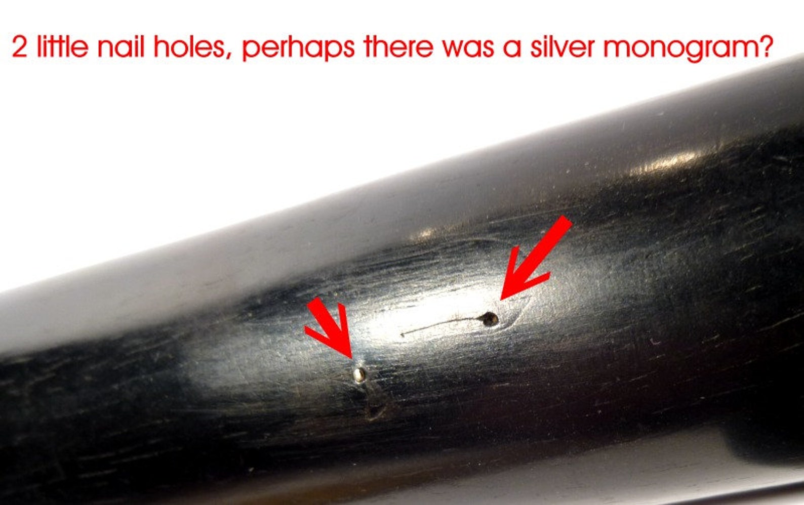 Victorian Round Ebony Hat Pin Box or Container With Silver. | Etsy